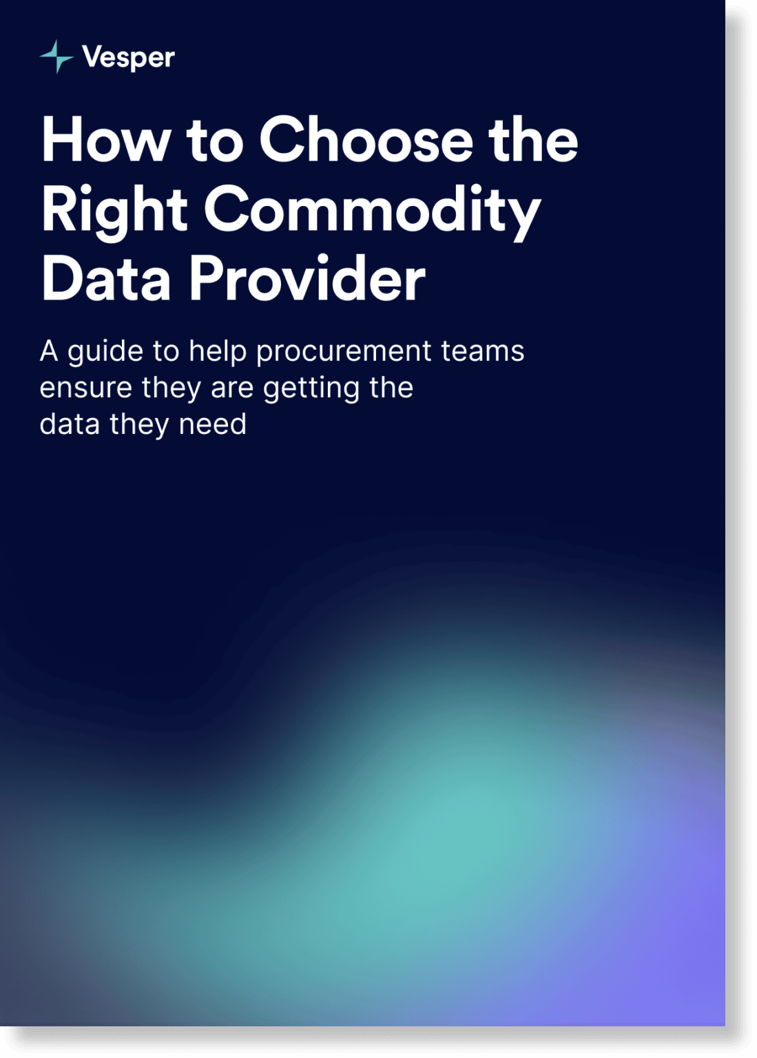 How to choose the right commodity data provider